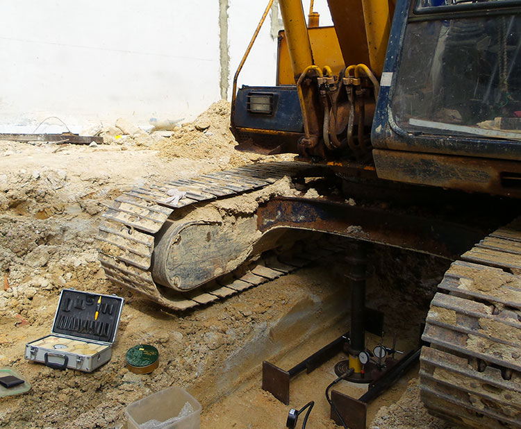 Plate Load Test Geotechnical Instrumentation Monitoring Services 